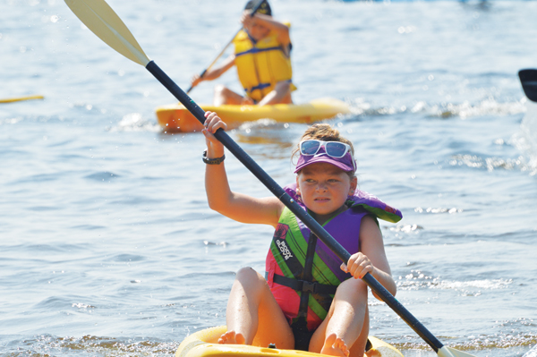 Kids and canoes - The Equity
