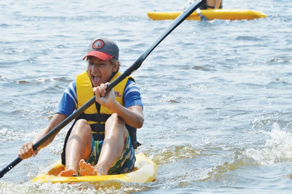 Kids and canoes - The Equity