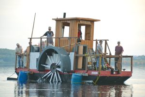 Alligator on the Ottawa River makes a crossing - The Equity