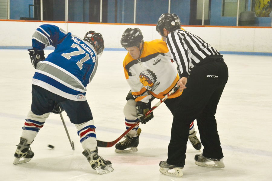 Old-timers hit the ice in honour of a past teammate - The Equity