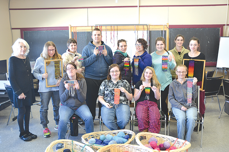 Weaving project promotes community vision – The Equity