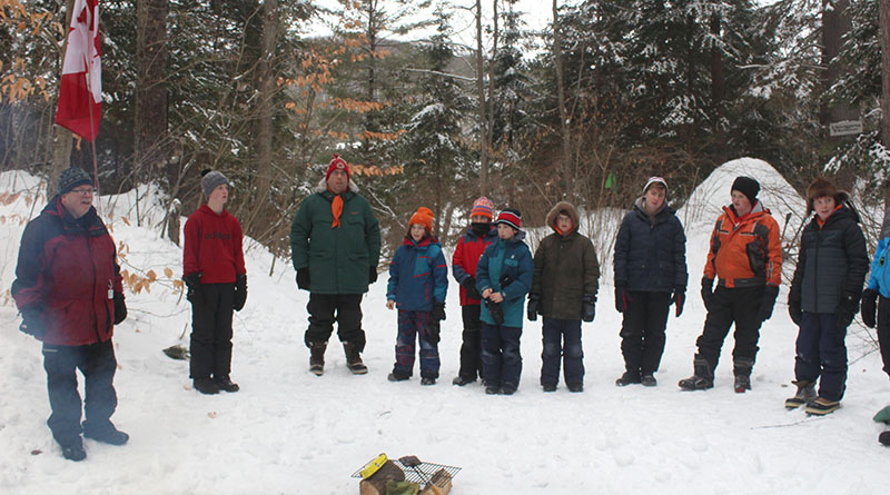 Scouts learn to survive in snow shelters - The Equity