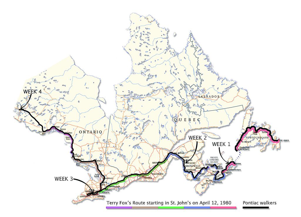 Terry Fox run exceeds distance goal - The Equity
