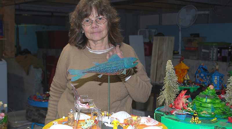 Unpacking her boxes. Artist Suzette Kelly creates her life in the ...