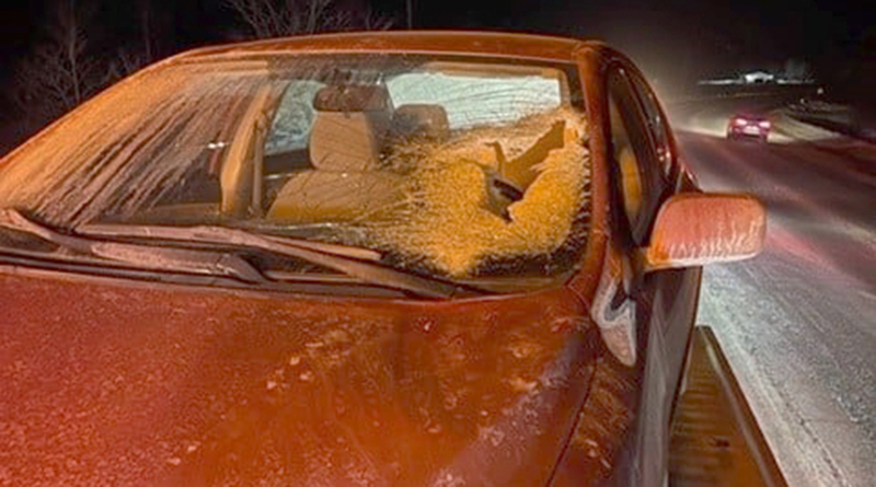 Struck by ice: 55-year old woman suffers face injuries - The Equity