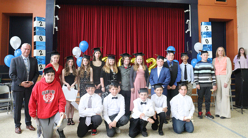 Onslow Elementary School wishes the grade six class good luck - The Equity