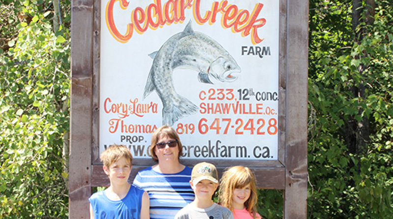 Cedar Creek trout farm - The Equity
