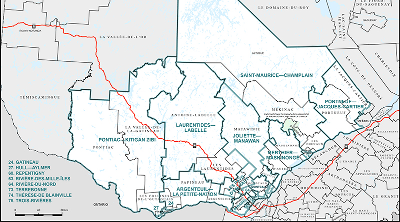 Federal riding of Pontiac to get new borders and name change - The Equity