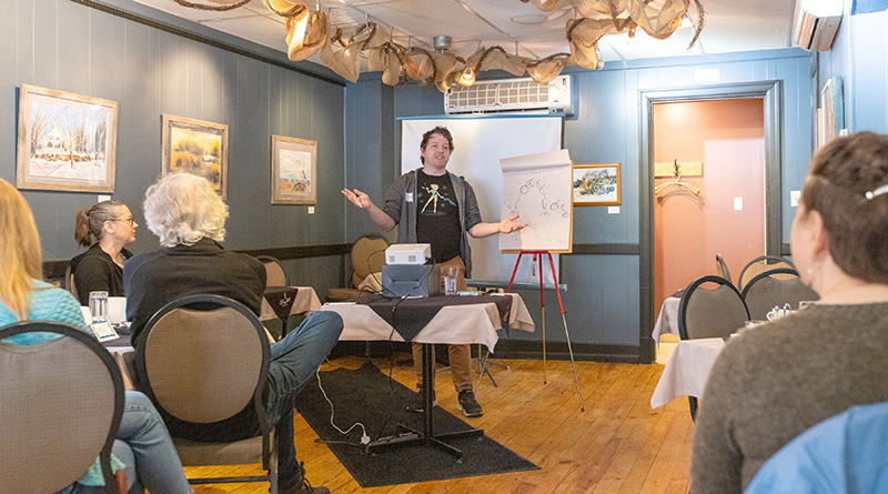 Quyon native Ryan Hobbs animates artPontiac discussion - The Equity