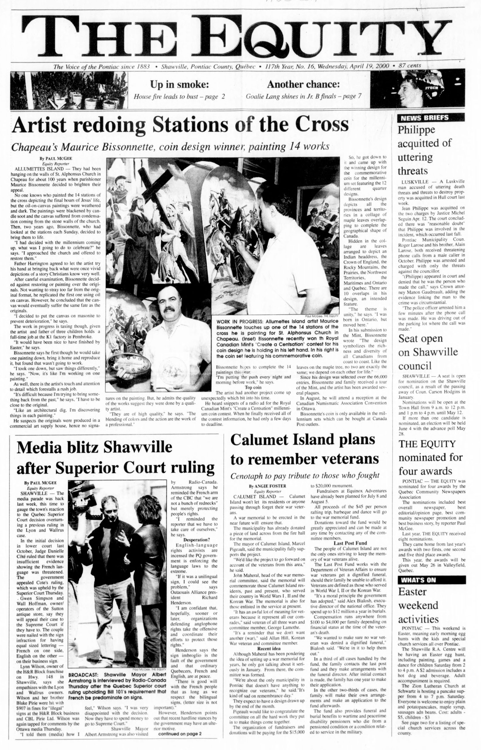 April 19, 2000 - The Equity